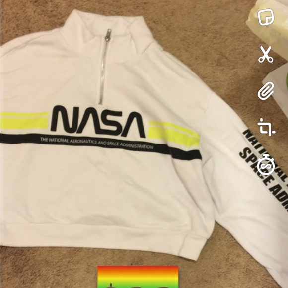 H&M | Tops | Nasa Jacket From Hm | Poshmark